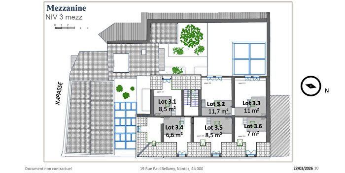 Nantes, Hauts-Pavés, Saint-Pasquier, Saint-Félix, Université - Appartement 2 pièces à vendre
