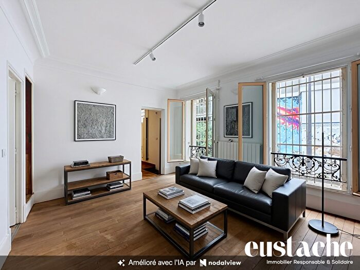 Paris 20ème, Belleville : Appartement 4 pièces à vendre