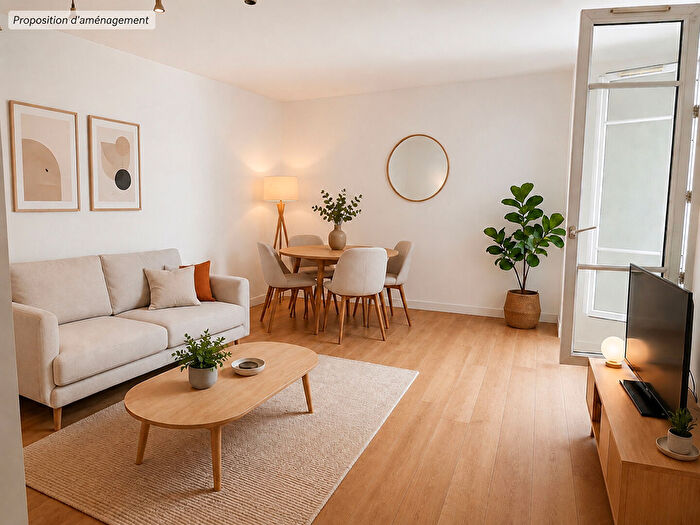 Paris 13ème, Bièvre Sud, Tolbiac : Appartement 1 pièce à vendre