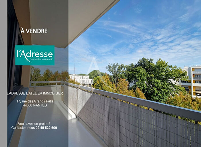 Nantes, Nantes Erdre, La Beaujoire, Saint-Joseph de Porterie : Appartement 4 pièces à vendre