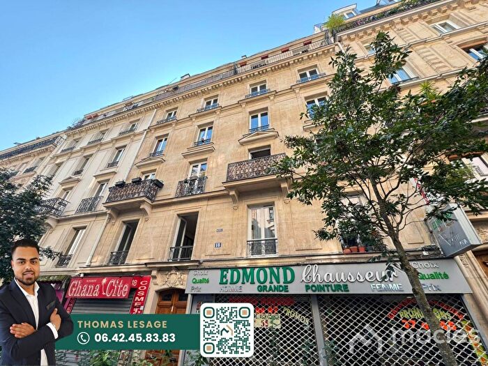 Appartement 3 pièces à louer à Paris 18ème arrondissement
