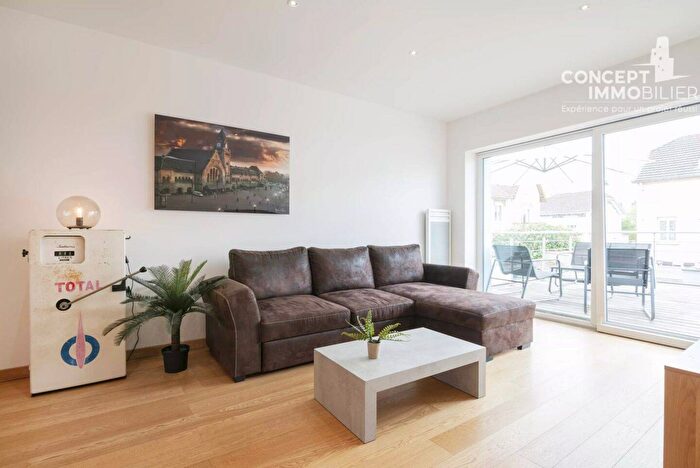 Appartement à louer - Militaire-Saint André-Jérusalem, Montigny-lès-Metz - 3 pièces - 2 chambres