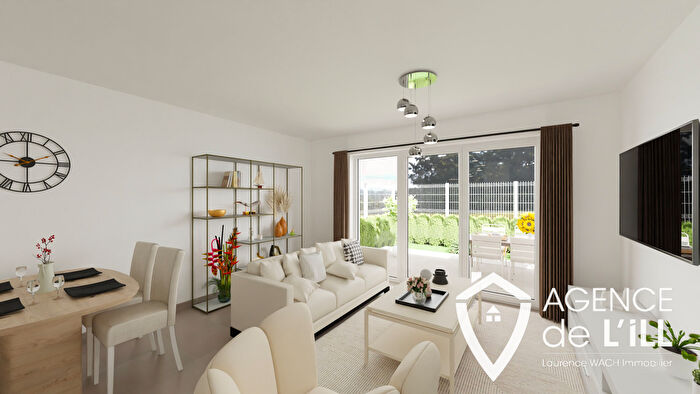 Appartement à vendre - Sélestat, Centre Hospitalier, Route de Kintzheim - 2 pièces - 1 chambre