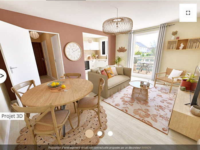 Appartement à vendre - Pringy - 3 pièces - 2 chambres