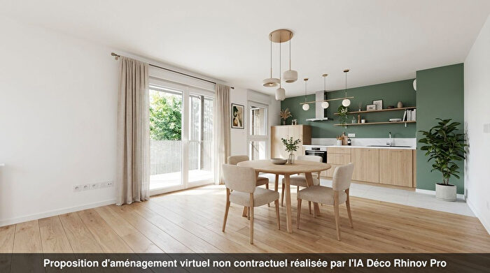 Appartement à vendre - Orvault, Bourg, Secteur rural - 3 pièces - 2 chambres