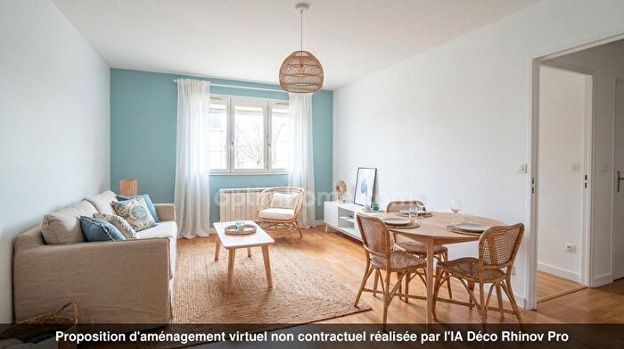 Appartement à vendre - Rouen, Saint-Clément, Jardin des Plantes - 2 pièces - 1 chambre