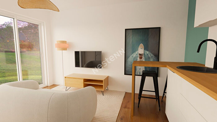 Appartement à vendre - Bruz, Centre-ville - 2 pièces - 1 chambre