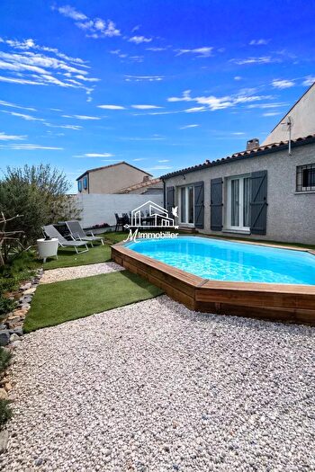 Saint-Nazaire-d'Aude : Maison 4 pièces à vendre