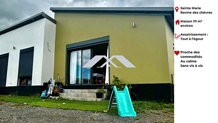 Maison à vendre - Sainte-Marie, Ravine des Chèvres, La Convenance, Les Cafés - 5 pièces - 4 chambres