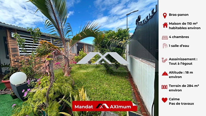 Maison à vendre - Bras-Panon, Rivière des Roches - 5 pièces - 4 chambres