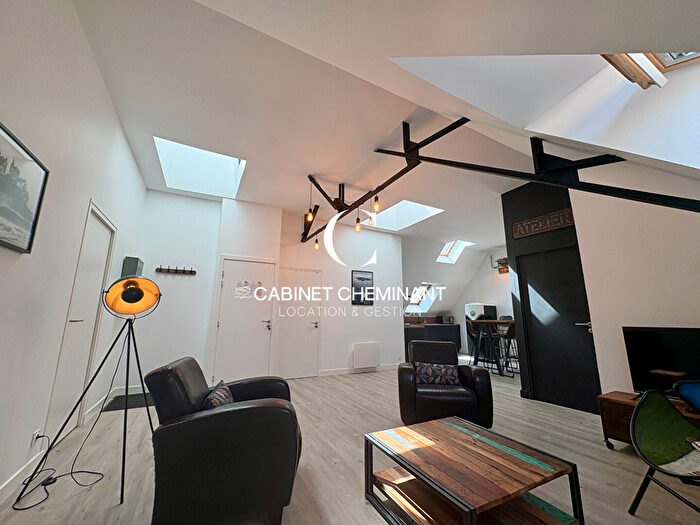 Appartement à louer - Dinard, Centre-ville, Plage de lEcluse, Pointe du Moulinet - 3 pièces - 2 chambres