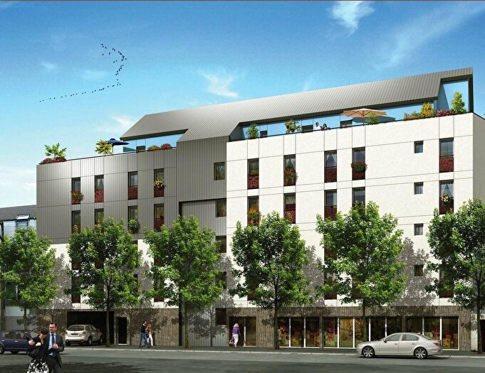 Appartement à louer - Nantes - 2 pièces - 1 chambre