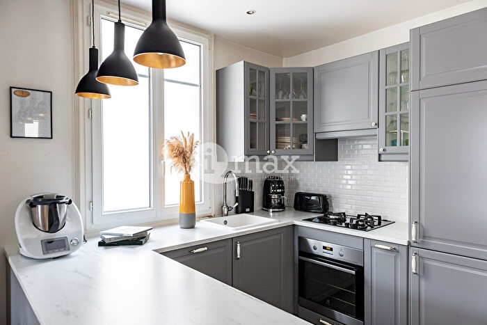 Appartement à vendre - Asnières-sur-Seine, Bécon, Bourguignons - 3 pièces - 2 chambres