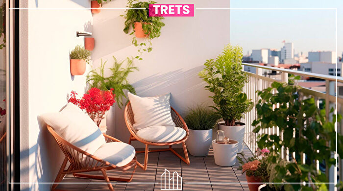 Appartement à vendre - Trets - 2 pièces - 1 chambre