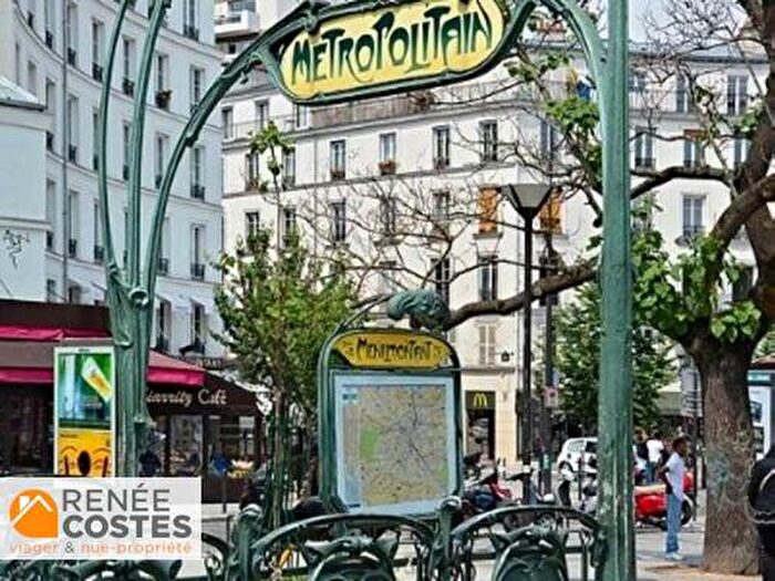 Paris 20ème, Ménilmontant, Amandiers : Appartement 1 pièce à vendre