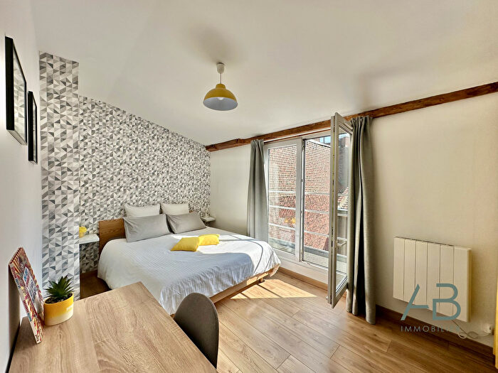 Appartement à vendre - Lille, Centre-ville, Euralille - 2 pièces - 1 chambre