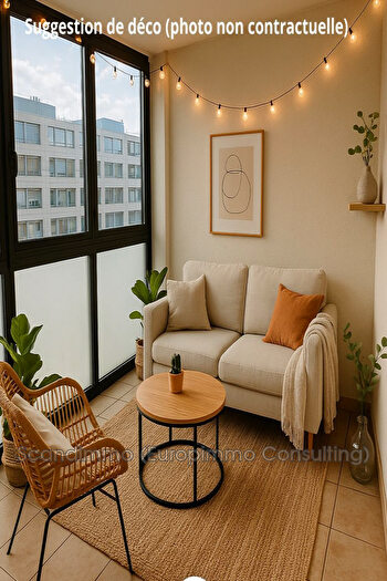 Appartement à vendre - Marseille e , Le Rouet - 2 pièces - 1 chambre