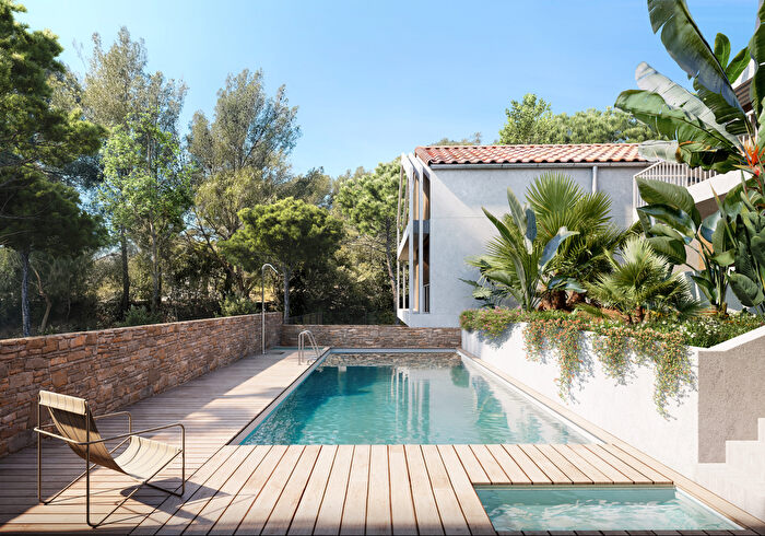Bormes-les-Mimosas, La Favière, Le Gau, Cap-Bénet, Cabasson, Plages - Appartement 2 pièces à vendre