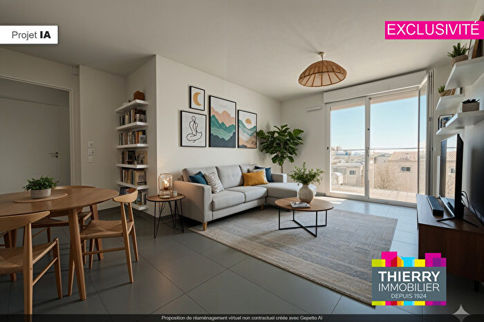 Appartement à vendre - Saint-Sébastien-sur-Loire, Ouest - 3 pièces - 2 chambres