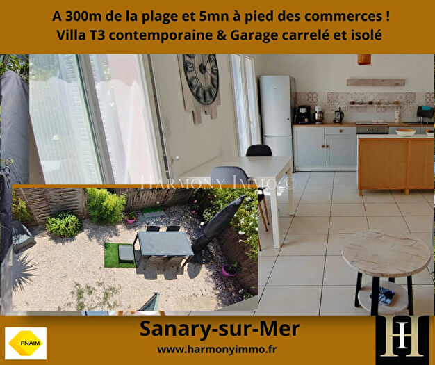 Maison 3 pièces à vendre - Sanary-sur-Mer, La Cride, Beau Cours