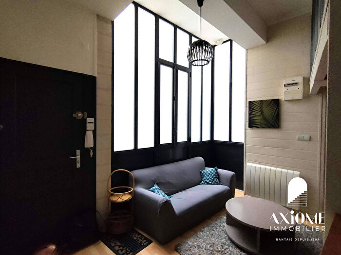 Appartement à vendre - Nantes, Centre-ville - 2 pièces - 1 chambre