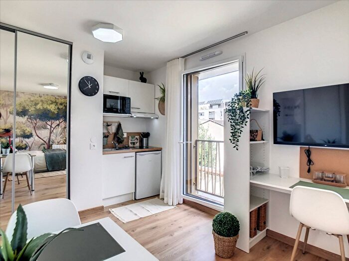 Appartement à louer - Girondins, Lyon ème arrondissement - 1 pièce