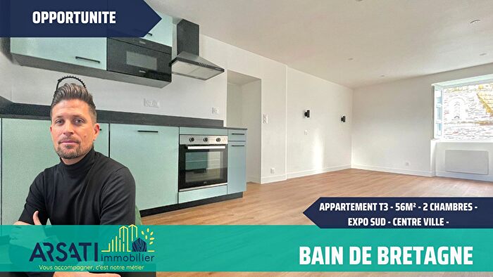 Bain-de-Bretagne : Appartement 3 pièces à vendre