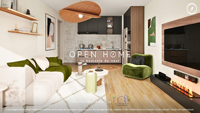 Appartement à vendre - Strasbourg, Cronenbourg - 2 pièces - 1 chambre