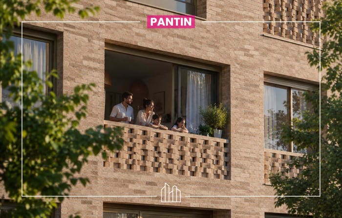 Maison 2 pièces à vendre à Pantin, Quatre Chemins Sud