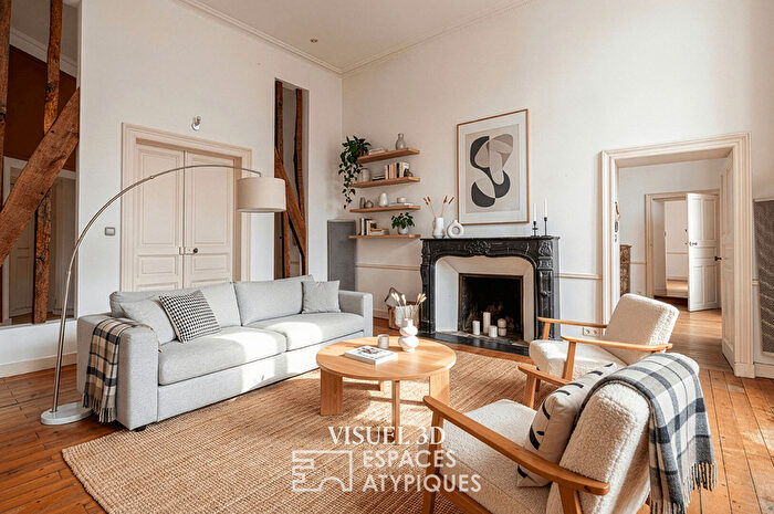 Appartement à vendre - Nantes, Centre-ville - 4 pièces - 2 chambres