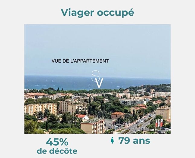 La Seyne-sur-Mer, Sud - Appartement 2 pièces à vendre
