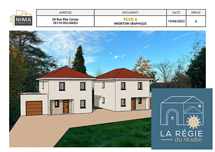 Maison à louer - Dolomieu - 5 pièces - 4 chambres