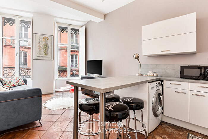 Appartement à vendre - Toulouse, Saint-Georges - 2 pièces - 1 chambre