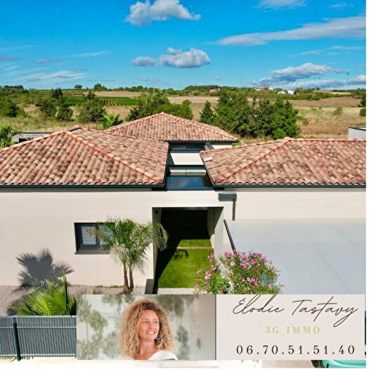 Maison à vendre - Maraussan - 5 pièces - 4 chambres