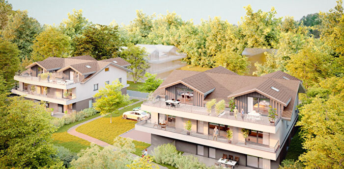 Appartement à vendre - Thonon-les-Bains, Est - 3 pièces - 2 chambres