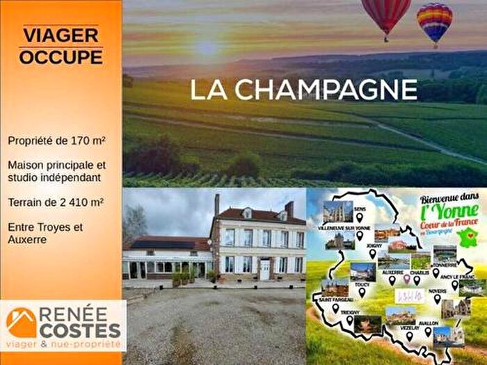 Maison à vendre - Auxon - 10 pièces - 7 chambres