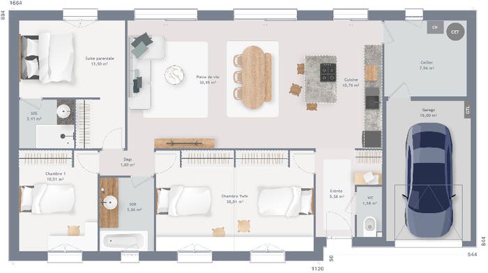 Maisons à vendre et appartements à louer - 2