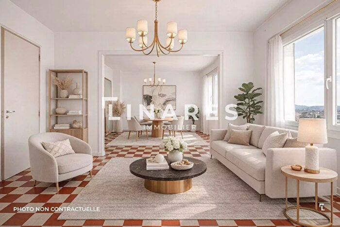 Appartement à vendre - Marseille e , Cinq Avenues - 3 pièces - 2 chambres