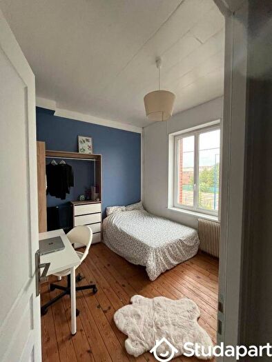 Appartement à louer - Ennequin, Loos - 1 pièce - 1 chambre