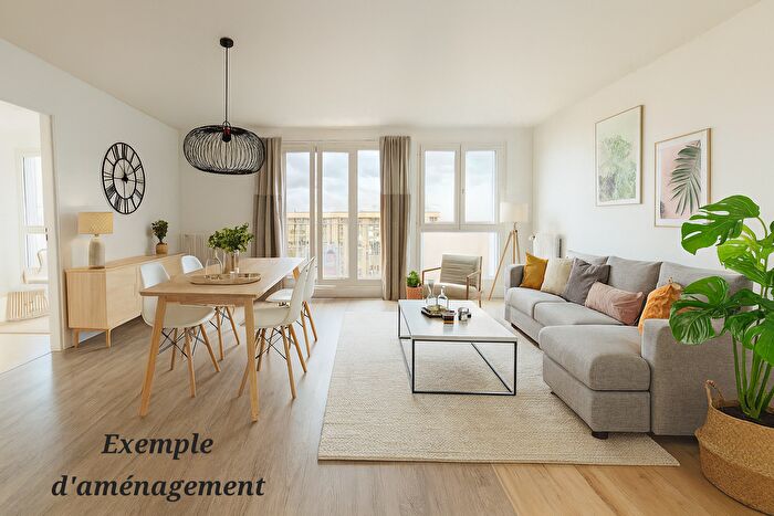 Appartement à vendre - Longvic - 4 pièces - 3 chambres