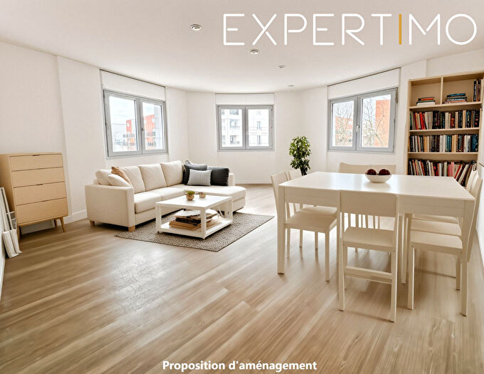 Appartement à vendre - Montigny-le-Bretonneux, Le Plan de Troux - 3 pièces - 2 chambres