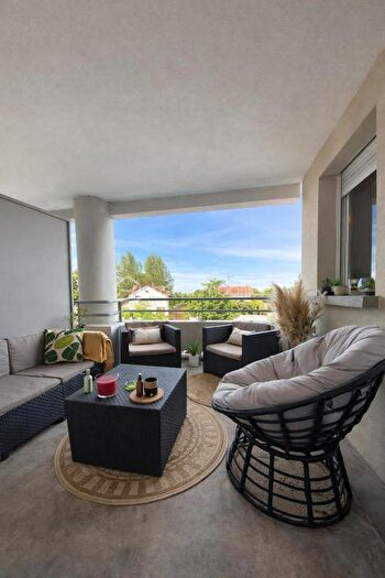 Appartement à vendre - Bassens - 3 pièces - 2 chambres