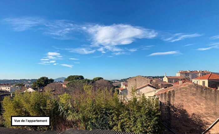 Appartement à louer - Le Faron-Fort-Rouge, Toulon - 4 pièces - 3 chambres