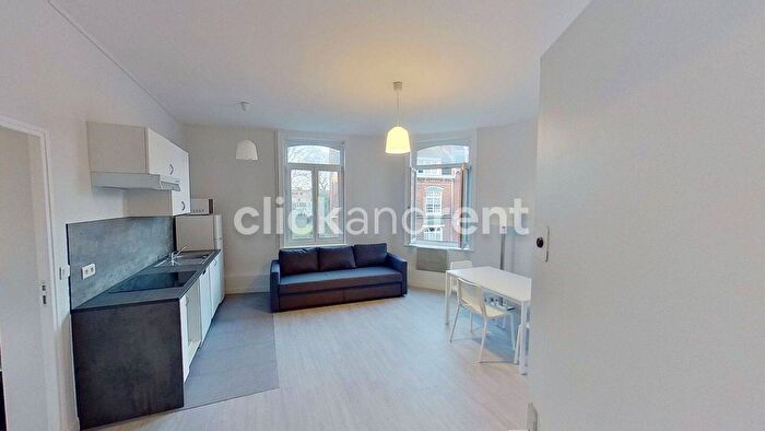 Appartement à louer - Caulier, Lille - 3 pièces - 2 chambres