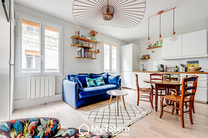 Appartement à vendre - Paris e , Léon-Blum, Folie-Regnault - 2 pièces - 1 chambre