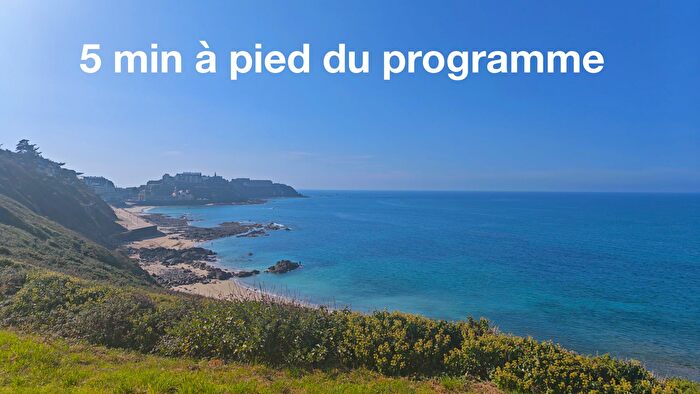 Appartement à vendre - Donville-les-Bains - 3 pièces - 2 chambres