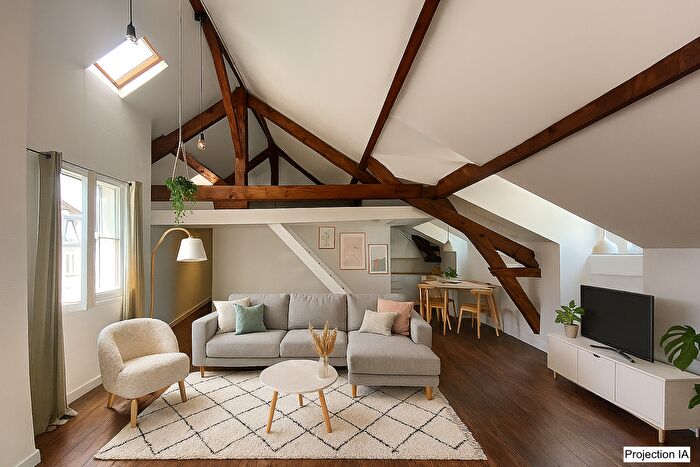 Appartement à vendre - Nantes, Centre-ville - 3 pièces - 2 chambres