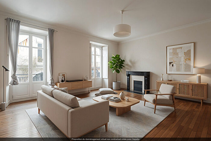 Appartement à vendre - Nantes, Centre-ville - 3 pièces - 2 chambres