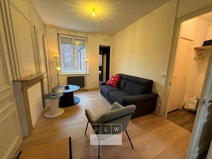 Appartement à louer - Wazemmes, Lille - 2 pièces - 1 chambre