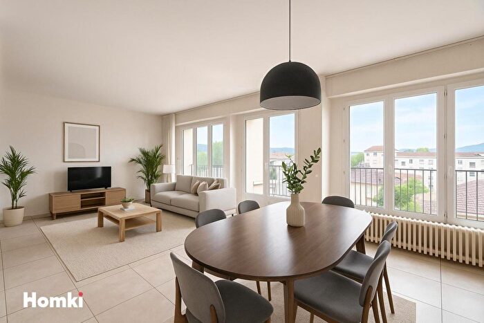 Appartement à vendre - Échirolles, Centre-ville - 3 pièces - 2 chambres